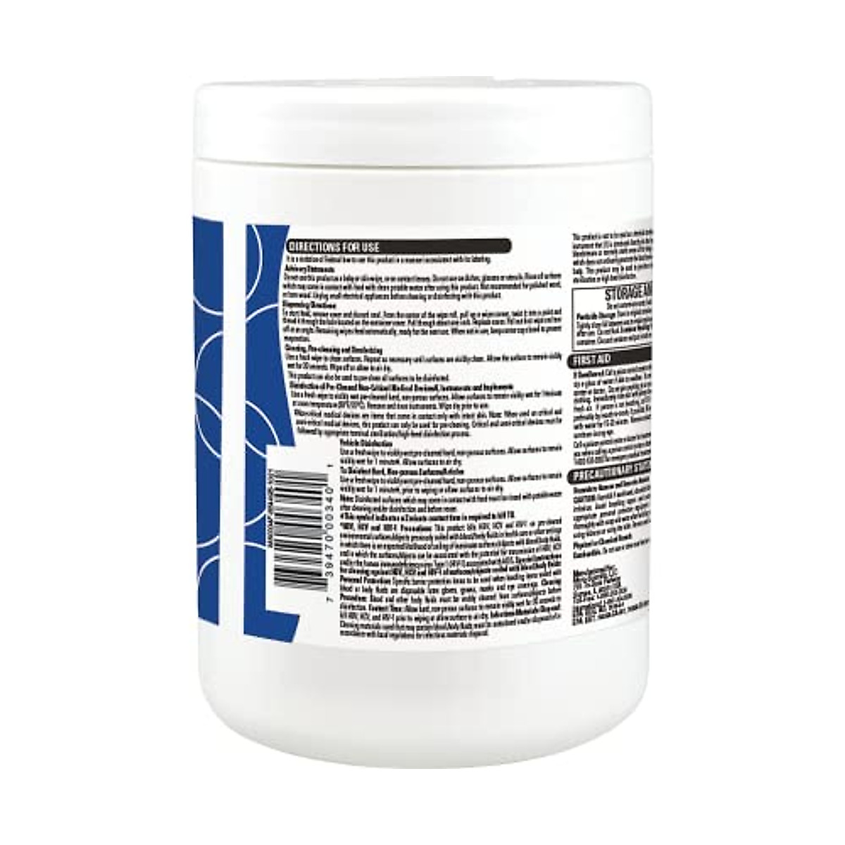 Micro-Scientific Opti-Cide Max Disinfecting Wipes (2 Pack) - 320 Wipes - Hospital Grade EPA Registered Disinfectant Cleaner