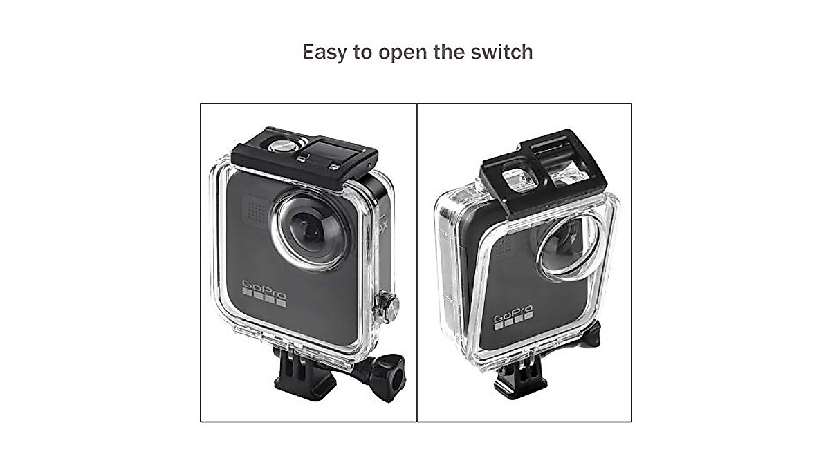 Waterproof Housing Case for GoPro Max - Dive up to 30M Safely