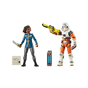 Disney Lightyear Alpha Class Alisha Hawthorne & Buzz Lightyear Articulated Action Figure 2 Pack Lightyear Movie