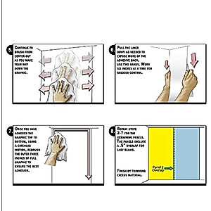 PVC Adhesive Undersea Backdrop, Aquarium Corals Photography Background Fish Poster(61 * 41cm)