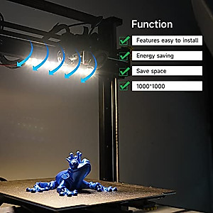 3D Printer LED Light 24V Light Bar Upgrade Kit for Creality Ender 3 V2 Ender 3 Pro Ender 3 CR6 SE