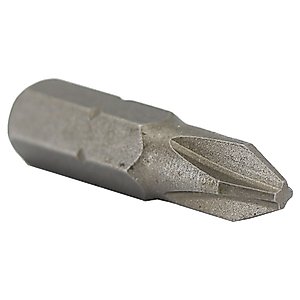 Drill America INS Series Phillips Drive Insert Bit, 1/4" Hex Shank, P3 Size, 1" Length (Pack of 50) - INS27022P50