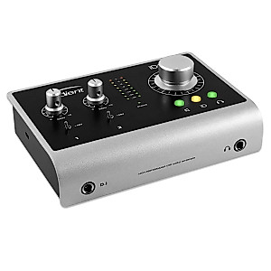 Audient iD14 USB Audio Interface with Microphone Preamp, 10 in/4 Out, 48 Volt Phantom Power, Monitor Mix & Panning, 6.3 mm Jack Out, AD/DA Converter