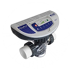 CircuPool CORE35 Salt Chlorinator System | 8 Year Warranty | No DIY Install Penalty | USA Titanium | 1.4 lb CL Output | Electronic Chlorine Generator for Swimming Pools up to 35,000 Gallons