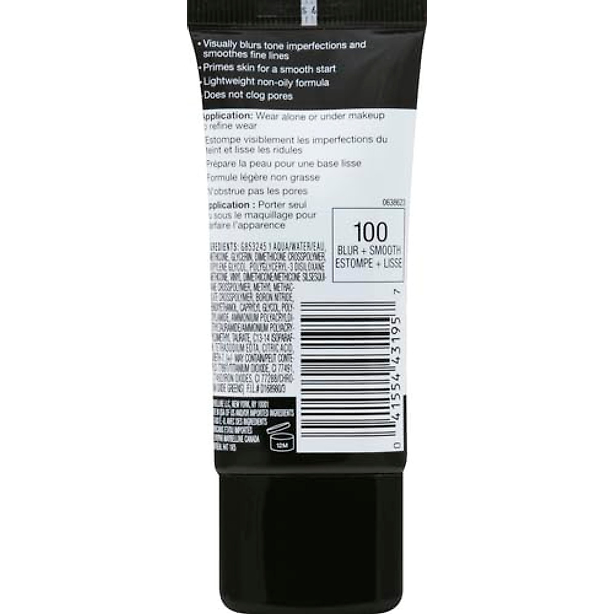 Maybelline Face Studio Master Prime Face Primer Makeup Base, Blur + Smooth, 1 Count
