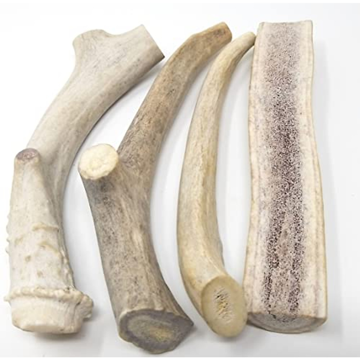 Big Dog Antler Chews - One Pound Pack of Sun-Aged Deer and Elk Antler Dog Bone Chews - Natural Healthy Long-Lasting Treat