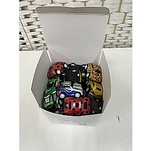 MONKLE 36 Pack Pull Back Cars, Friction Mini Toy Cars Fun Bulk Race Car Set for Kid Ages 3 4 5 6 Years Old, Boys and Girls Christmas Birthday Party Gifts, and Treasure Box Toys for Classroom