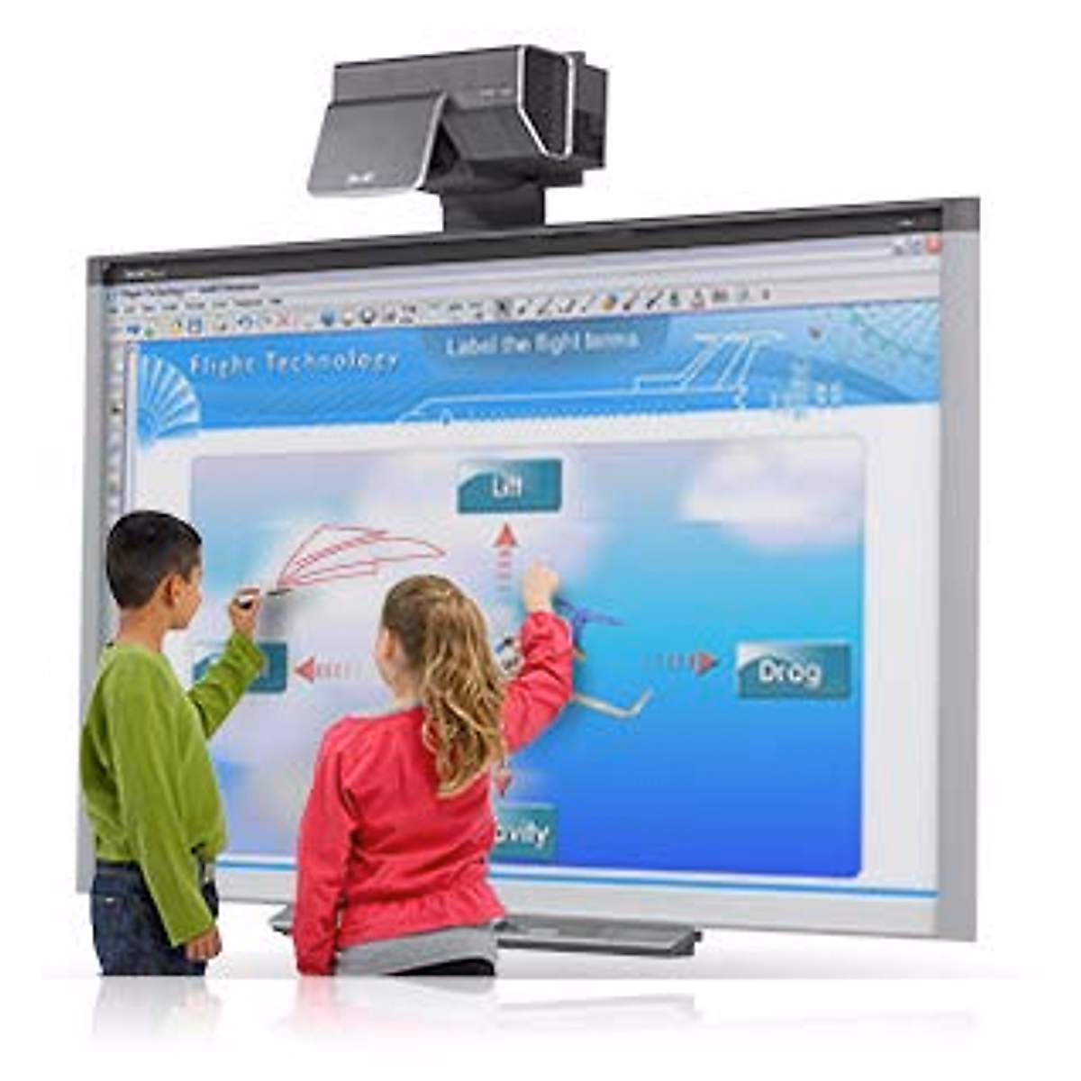 SBX 685 Interactive whiteboard, UX60 Projector & Speakers System "90 days warranty"