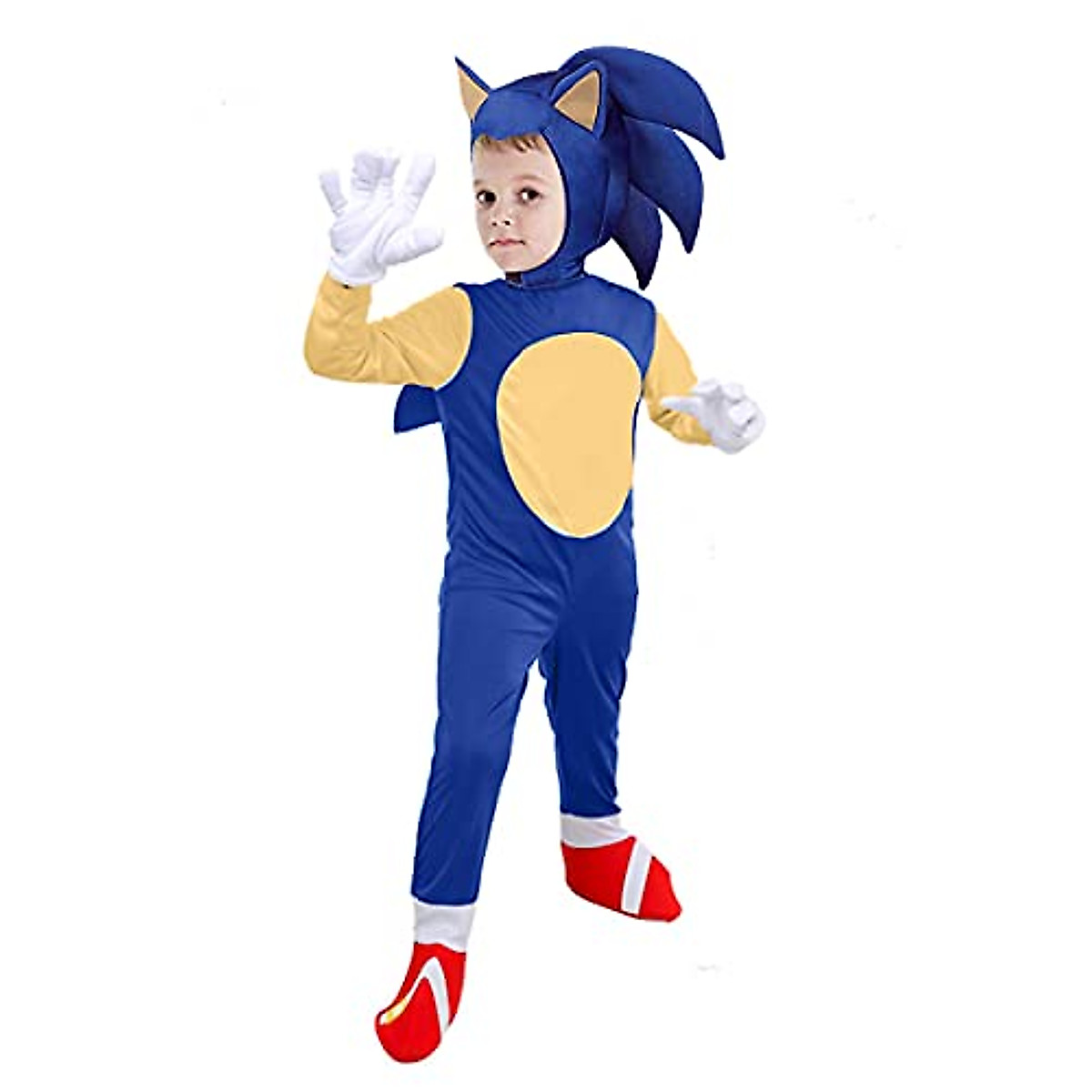 Yakogy Halloween Pretend Play Costumes Onesie Kids Costume Cartoon Jumpsuit Bodysuit,S