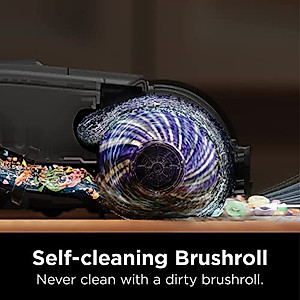 Shark WD101 HydroVac XL 3-in-1 Vacuum, Mop & Self-Cleaning System with Antimicrobial Brushroll* & Solution for Multi-Surface , Perfect for Hardwood, Tile, Marble, Area Rug & More, Corded, Navy