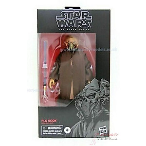 STAR WARS The Black Series Plo Koon Toy 6" Scale The Clone Wars Collectible Action Figure