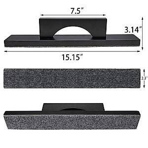 YDDS Shuffleboard Wax with Brush Set with Shuffleboard Sand Slow Speed, Shuffleboard Table Brush, Mini Dustpan and Brush for Shuffleboard Table