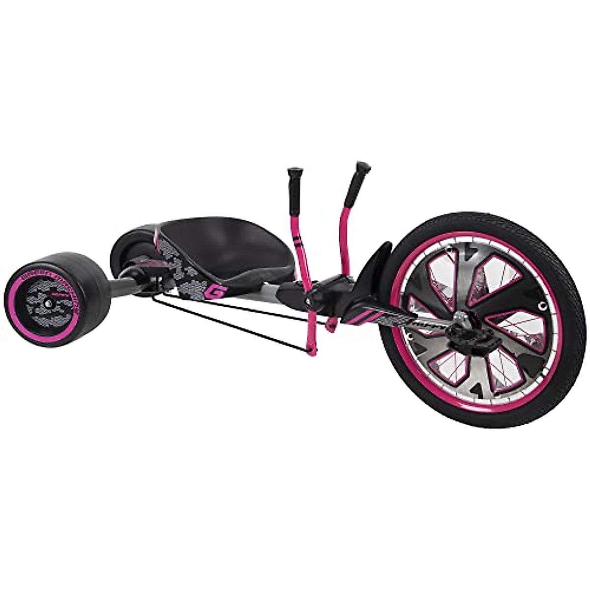 Huffy Green Machine 20” Drift Trike for Kids, Pink