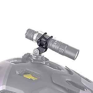 JooFn 2pcs Flashlight Holder Bicycle Bike Torch Light Mounting Bracket for Go Pro Type Mount Interface