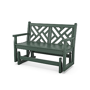 POLYWOOD Chippendale Glider, Green