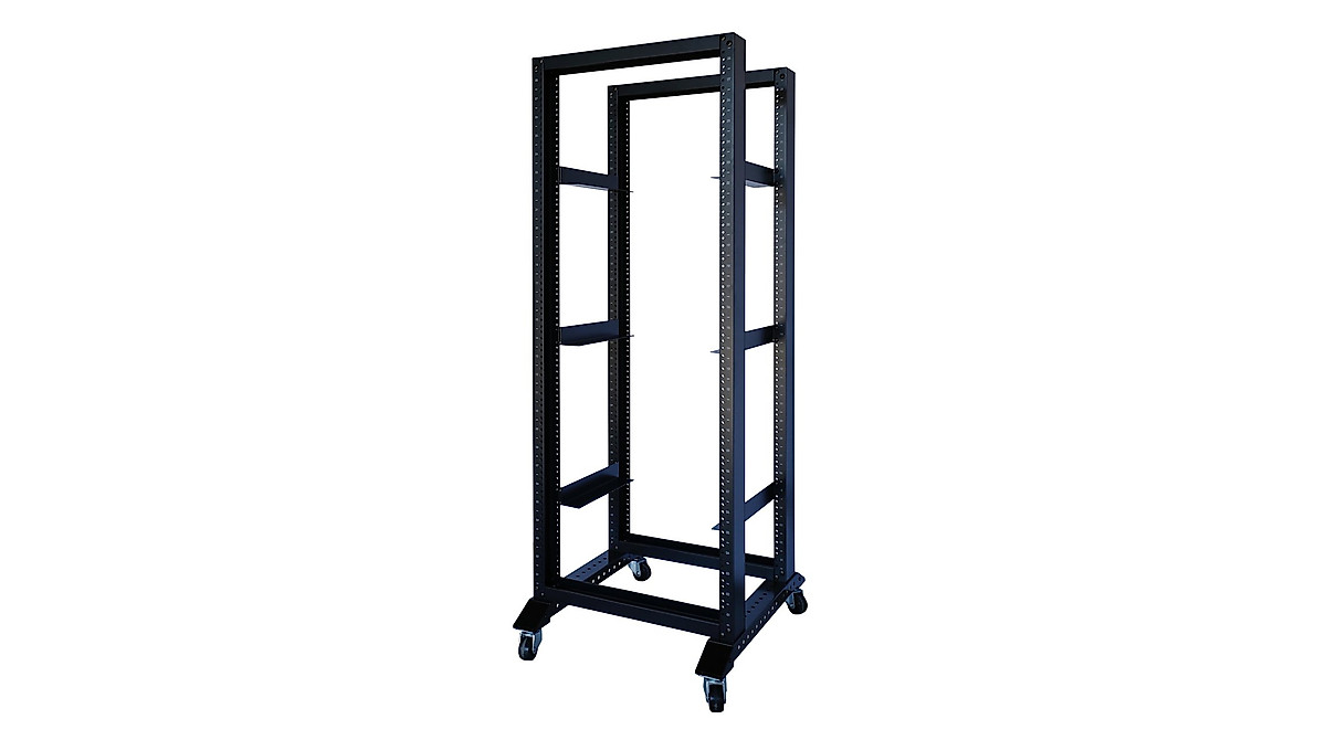 RAISING 25U Open Frame Server Rack – Flexible & Durable