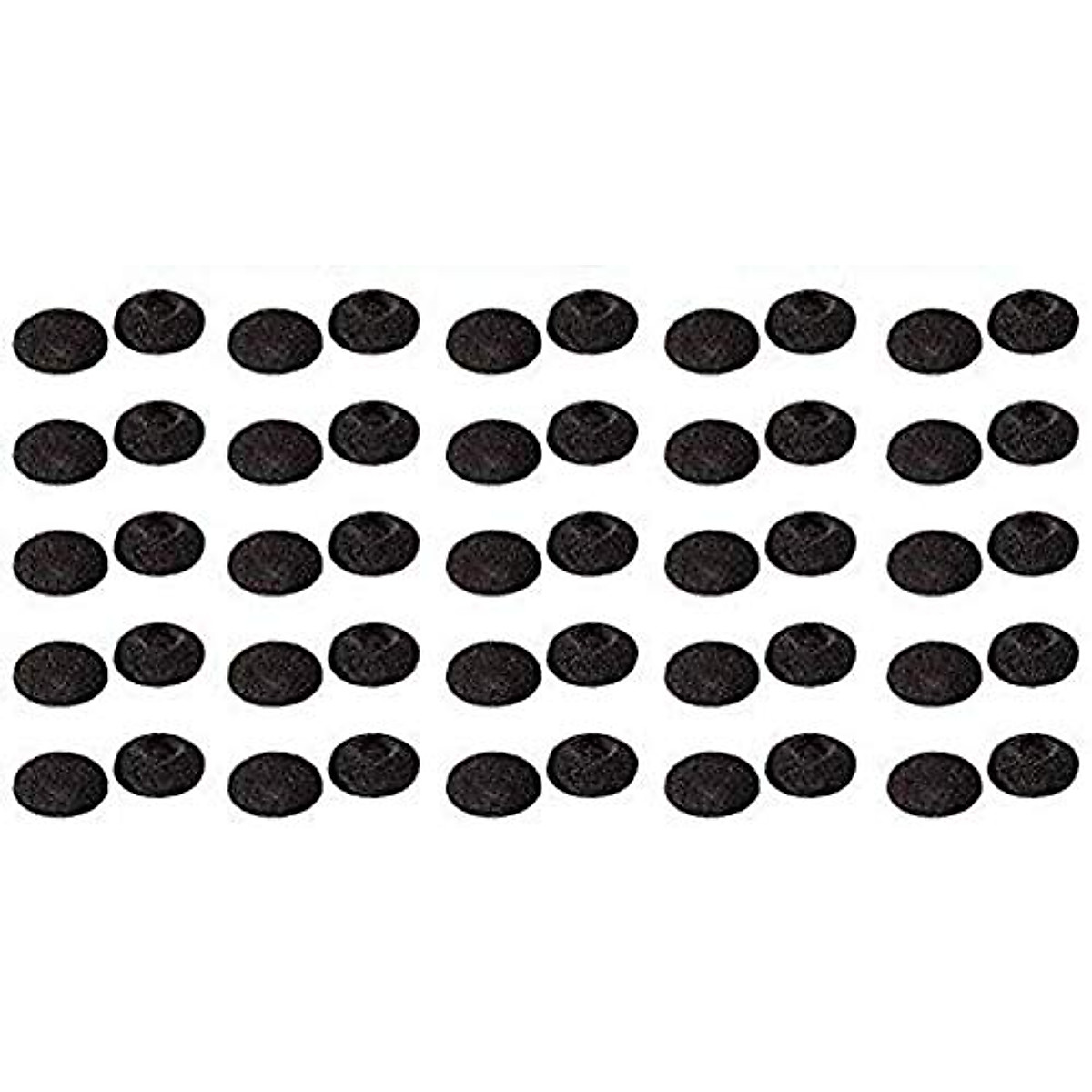 Zotech 50 Pack Foam Earbud Earpad Ear Bud Pad Replacement Sponge Covers for Airpods iPod iPhone Itouch Ipad Headsets