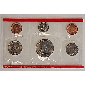 1988 United States Mint Uncirculated Coin Set (U88) in Original Government Packaging