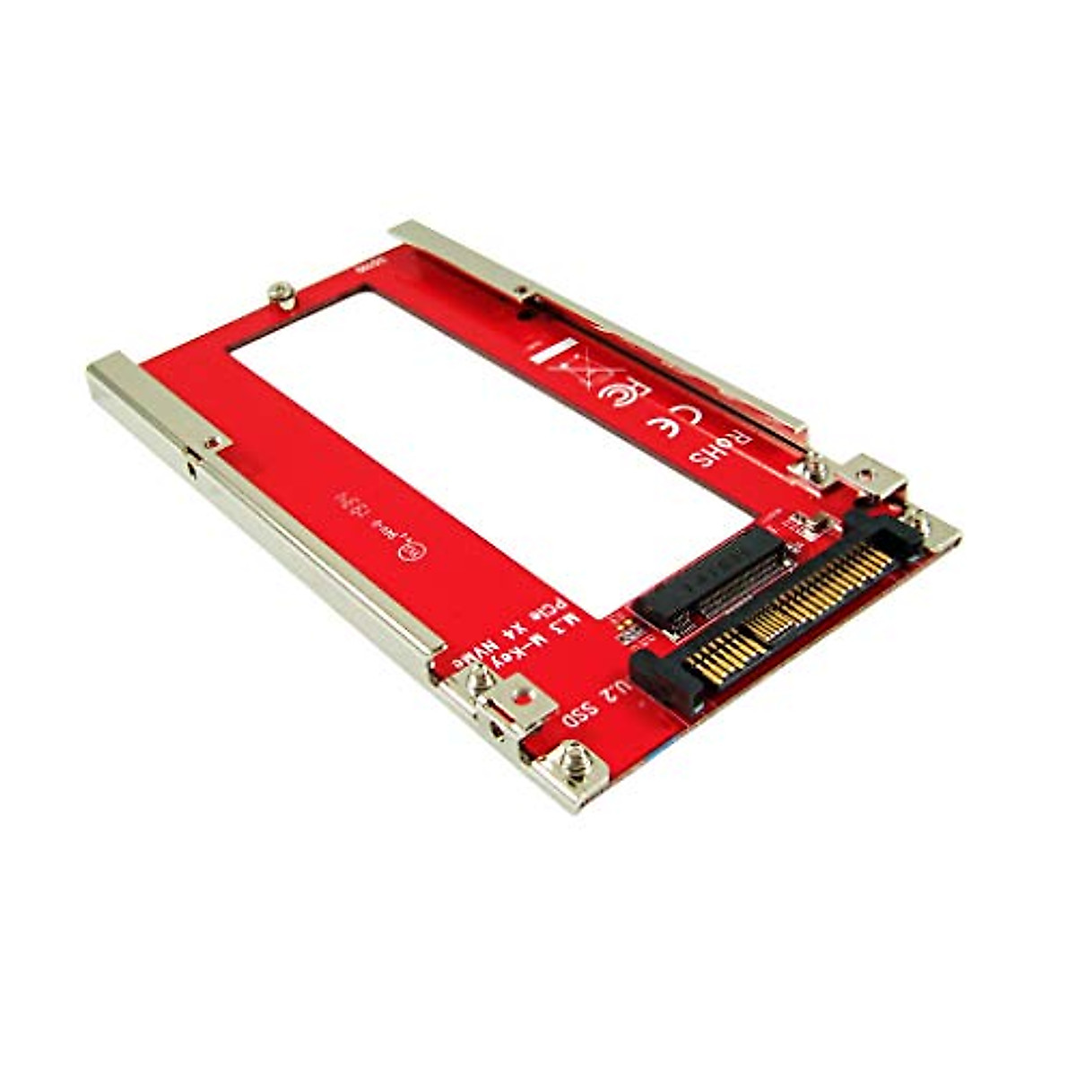 Ableconn IU2-M3153 M.3 NGSFF to U.2 Adapter - Turn M.3 NGSFF (NF1) NVMe SSD to 2.5-inch Drive for U.2 (SFF-8639) Host Interface - Support Samsung NF1 SSD - M.3 to U.2