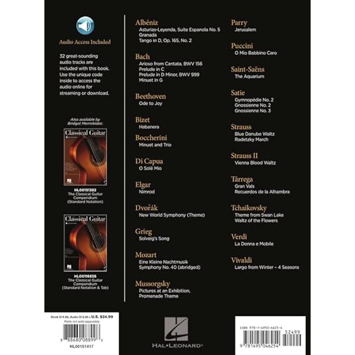 Classical Guitar Anthology Book/Online Audio