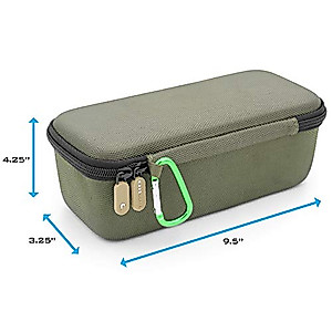 CASEMATIX CB Radio Case Compatible with Midland 2 Way Radio, Cobra Handheld CB Radios, Uniden Handheld CB Radio and More - Portable CB Radios Travel Case Only
