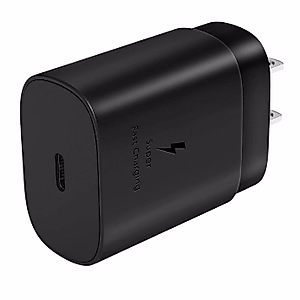 Fast Adaptive Wall Adapter 25W Charger for Oppo Reno A with 4FT (1.2M) UrbanX USB C PD Charging and Data Transfer Cable - Black (US Version with Warranty)