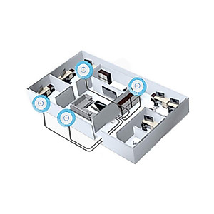 UniFi nanoHD UAP-nanoHD-US Compact Dual Band Wave2 Enterprise Wi-Fi 4x4 MIMO 1730 Mbps (4-Pack)
