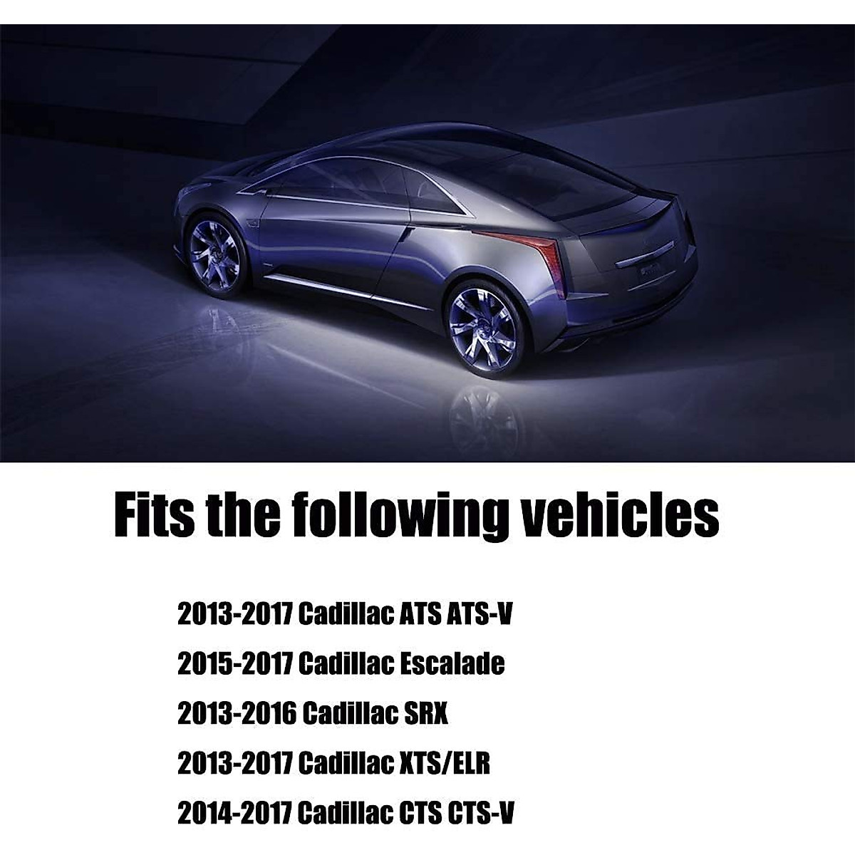 Replacement CUE Touch Screen Display with Trim Removal Tool Kit - Fits Cadillac 2013 2014 2015 2016 2017 ATS Escalade SRX XTS CTS CTS-V Replaces Screens For 22980208, 22986276