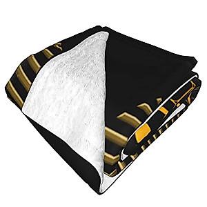 Blankets for Super Soft Fuzzy Flannel Fleece/Wool Like Reversible Velvet Plush Couch Blanket Lightweight