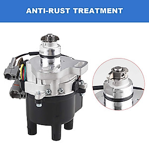 JDMON Compatible with Ignition Distributor Toyota Corolla Celica Geo Prizm 1.6L 1.8L 1993 1994 1995 Replace 19020-16280 19020-16250