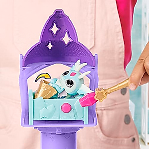 Magic Mixies Mixlings Magic Castle Super Pack, Expanding Playset with Magic Wand That Reveals 5 Magic Moments and 2 Collector's Cauldrons, for Kids Aged 5 and Up, Amazon Exclusive