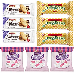 Cookies Individually Wrapped Variety Pack - Cookies Bulk Assortment Care Package Sampler (45 Count)