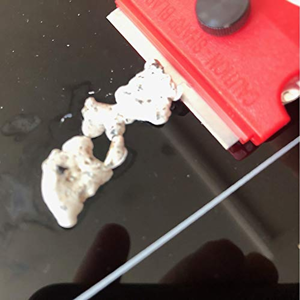 Werxrite RetraGuard Safety Razor Blade Scraper Induction Hob Glass Cooktop Stovetop & Other Hard Surface Cleaning Scraper Includes 5 Replacement Scraper Blades