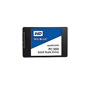 Connectors WD Blue-3D Blue Disk SSD Solid State Drive 250GB/500GB/1TB Notebook/Desktop Hard Drive SATA3 - (Cable Length: 2TB WDS200T2B0A)