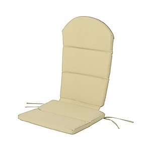 Christopher Knight Home Reed Outdoor Water-Resistant Adirondack Chair Cushion, Khaki, 1 Count (Pack of 1)