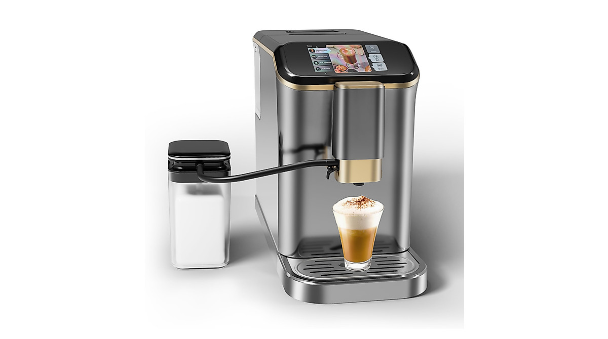 Super Automatic Espresso Machine with Built-In Grinder
