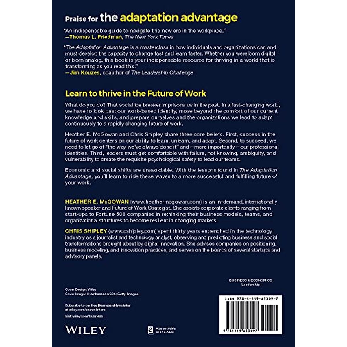 The Adaptation Advantage: Let Go, Learn Fast, and Thrive in the Future of Work