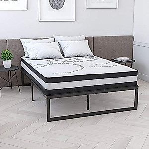 Flash Furniture Platform Bed Frames/Mattress Set, Full, 0