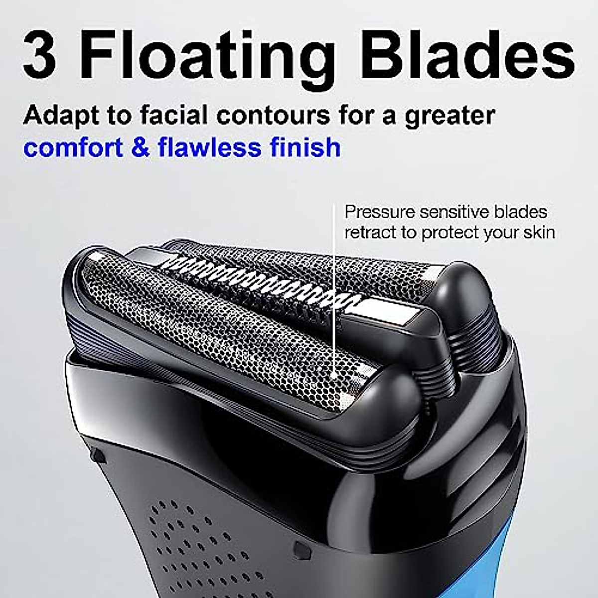 Series 3 Replacement Head for Braun Electric Shaver -21B- Compatible with Braun Electric Razors 300s, 310s, 3010BT (2 Pack)