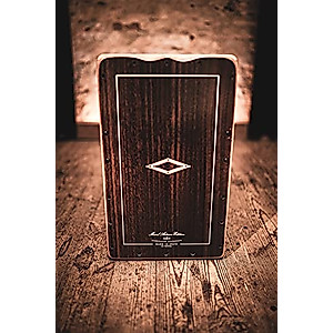 Meinl Percussion Artisan Edition Cajon with Internal Strings for Snare Effect, Baltic Birch/Brown Eucalyptus — Made in Spain — Tango Line, 2-Year Warranty (AETLBE)