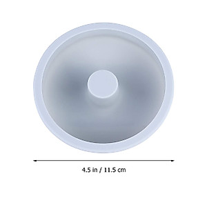 DOITOOL 2Pcs Silicone Baking Molds, Round, 4 inch, Nonstick, Reusable, Easy Cleanup, Assorted Colors