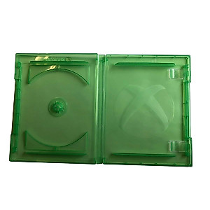 MegaDisc New 10 Empty Green Transparent Game case Replacement Box Holder