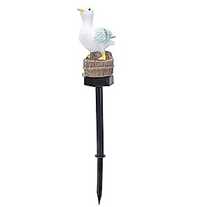 balacoo Solar Lights Decoration Lights Outdoor Outdoor Lights Seabird Landscape Lights Led Pathway Lights Home Garden Outdoor Pathway Decor LED Spotlight Outdoor Decor