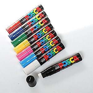 uni Posca Extra Bold Marker, Red (PC17K.15)