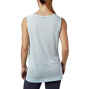 Columbia Women's Kickin It Tank Shirt, Spring Blue, X-Small