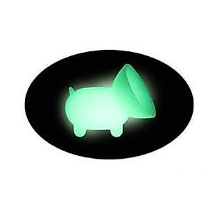 Glow Piggy Cell Phone Stand/Cell Phone Accessory/Glow in The Dark (6-Pack)