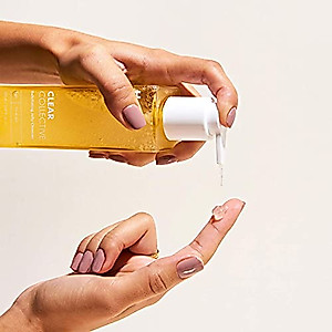 Clear Collective Trio Bundle from Hero Cosmetics - Exfoliating Jelly Cleanser, Clarifying Prebiotic Moisturizer, and Balancing Capsule Toner