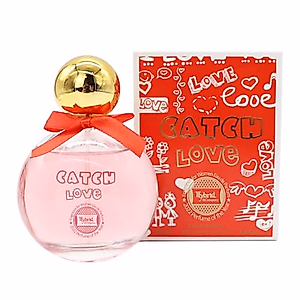 Hybrid & Company Catch Love Women Romantic and Sensual Perfume Eau de Parfum 3.4 Fl oz