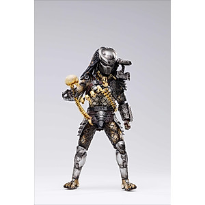 Hiya Toys Predator: Jungle Predator (Version 2) 1:18 Scale Action Figure, Multicolor