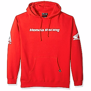 Factory Effex 'Honda Racing' Hooded Pull-over Sweatshirt (Red, X-Large) (16-88374)